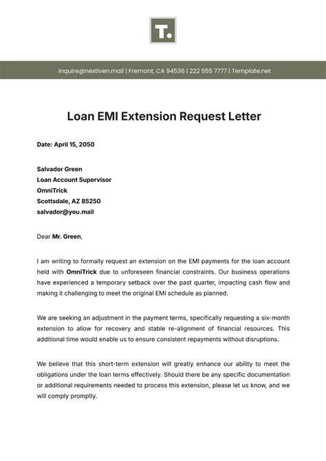 Free Loan Letter Templates And Examples Edit Online And Download