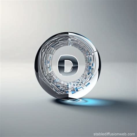 Optical Refraction Logo Stable Diffusion Online