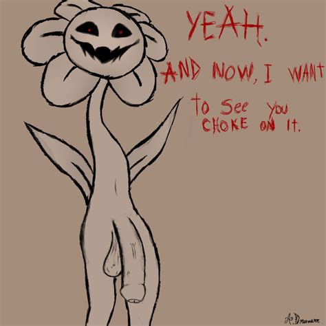 Rule 34 Anthro Balls Big Balls Big Penis Creepy Flowey The Flower