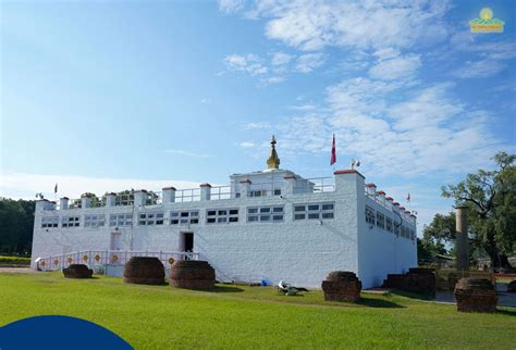 Lumbini The Holy Site Marking The Birthplace Of The Buddha