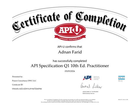 Adnan Farid On Linkedin Api Qms Apiq1 Arcelormittal Qualitymanagementsystem