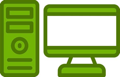 Icono De Vector De Pc 20837006 Vector En Vecteezy