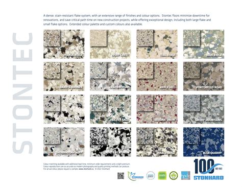 Colour Guides General Contractor Resources Stonhard