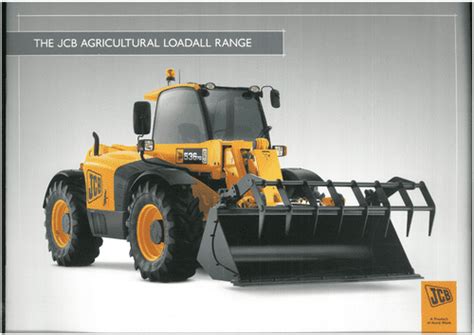 Jcb The Jcb Agricultural Loadall Range Brochure