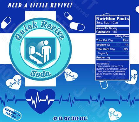 Quick Revive Soda Logo