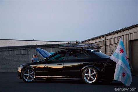 Black Lincoln Ls At Chicago Car Meet
