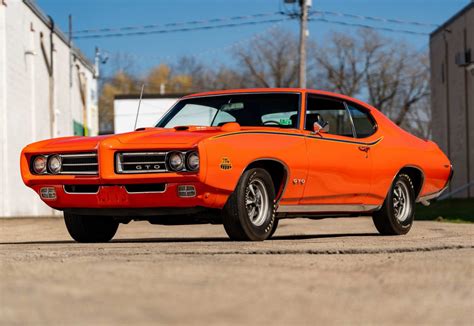 A 1969 Pontiac Gto Judge Ram Air Iv