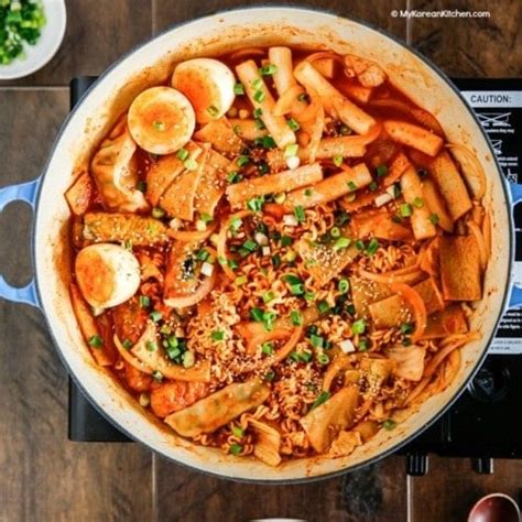 Rabokki Ramen Tteokbokki My Korean Kitchen