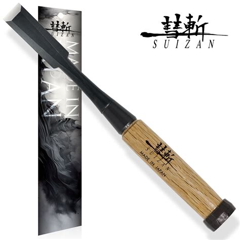 Suizan Japanese Wood Chisel 1116 Inch 18mm Professional Wood Chisel