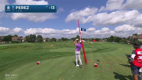 Victor Perez Round 4 8th Hole Shot 1 2025 3m Open