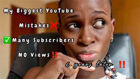 many subscribers no views 😢 my biggest mistakes as a youtuber
