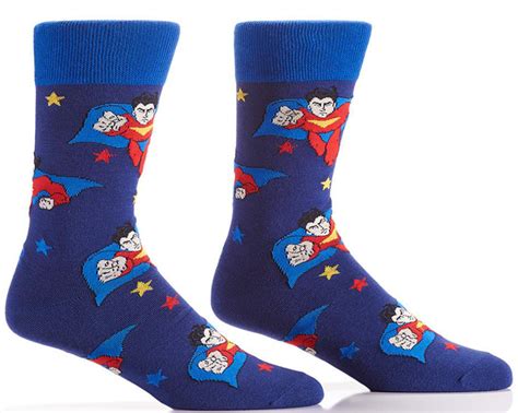 Socks Men Yo Sox Superman Edelweiss Imports