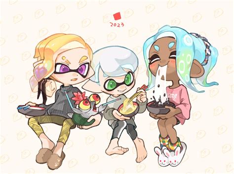 Inkling Player Character Octoling Player Character Inkling Boy