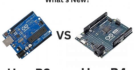 arduino uno r4 vs arduino uno r3 what s new