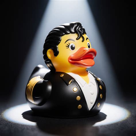 Create A Rubber Duck Styled As Michael Jackson In Dangerous Album The