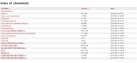 linux：nginx目录浏览下载 autoindex linux autoindex csdn博客