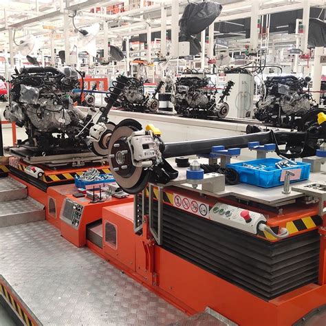 Supplier Plant Layout New Energy Automotive Assembly Plant Automation