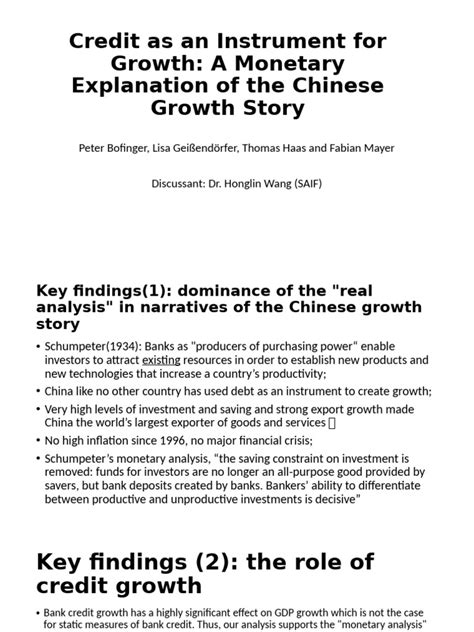 Bofinger Etal Wep107 Discussion Pdf Economic Growth Inflation