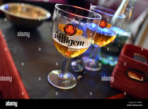 Beer Glass Affligem Affligem Blond Is A Belgian Pale Ale Style Beer Brewed By Brouwerij De Smedt