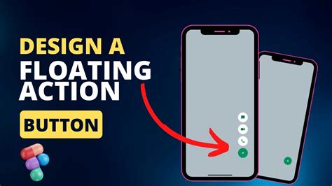 Design A Floating Action Button With Interactive Components And
