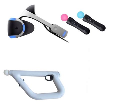 Psvr Set With Controllers Camera And Vr Gun Video Gaming Video Game