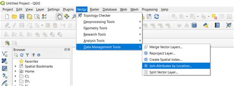 Qgis Tool For Combining Layer Attributes Used In Analyses Download Scientific Diagram