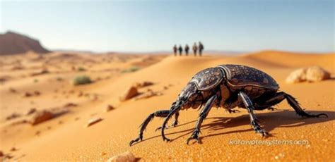 Stenocara Beetle The Ingenious Desert Survivor Known As The “kara