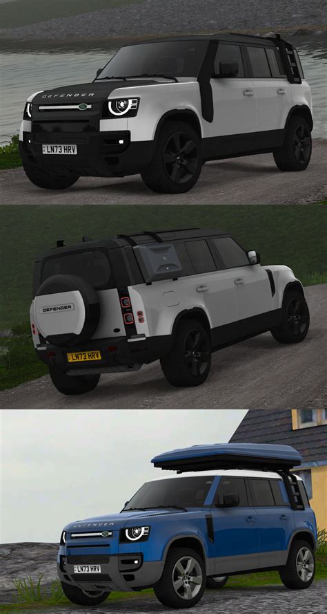 Land Rover Defender 110 2023 L663 V11 150 Ets 2 Mods