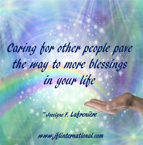 Caring For Other People Pave The Way To More Blessings In Your Life