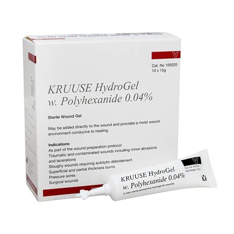 Kr165020 Hydrogel Con Polyhexanide Pza