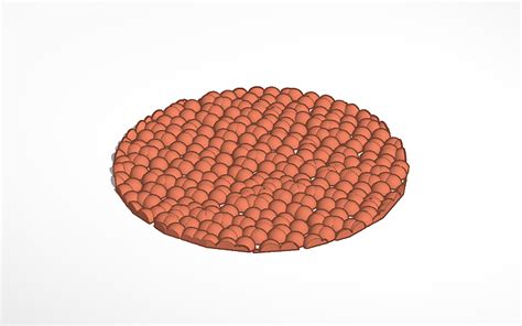 3d Design Bumpy Texture For Button Faces Tinkercad