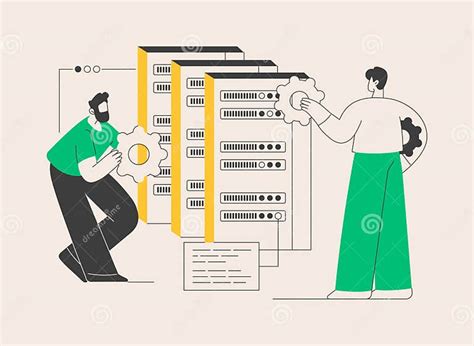 Big Data Developer Abstract Concept Vector Illustration Stock Illustration Illustration Of