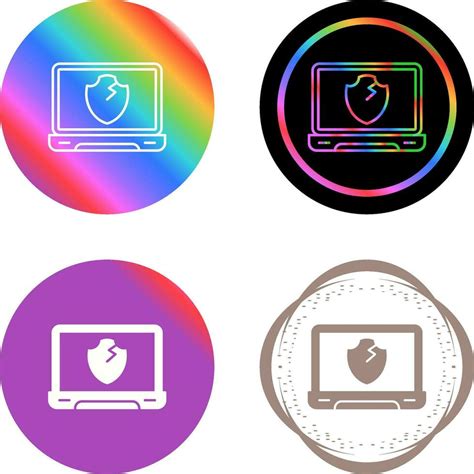Broken Shield Vector Icon 28531433 Vector Art At Vecteezy