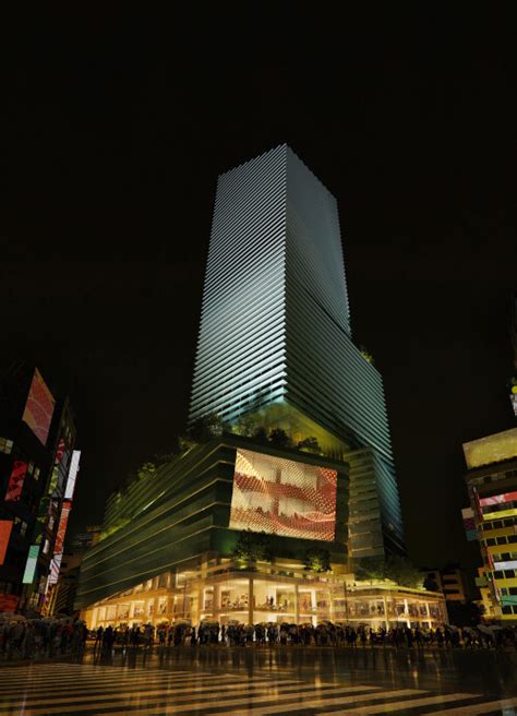 Japón Tendrá Un Edificio De Cerámica Y Vidrio De 1648 Metros Así Será