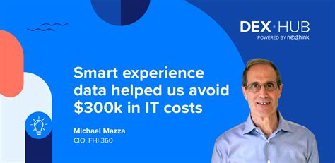 extracting value with experience data a nonprofit s story nexthink