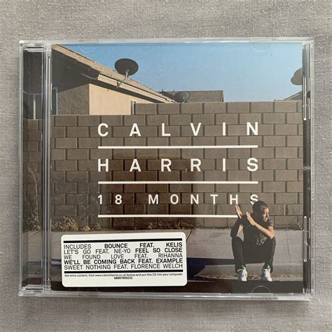 Calvin Harris 18 Months Album Cover