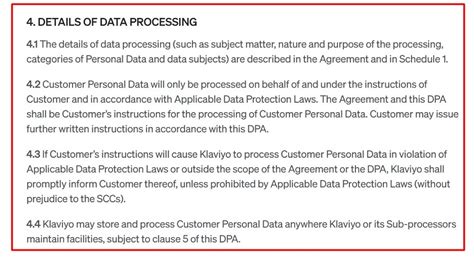 Data Processing Agreement Termsfeed