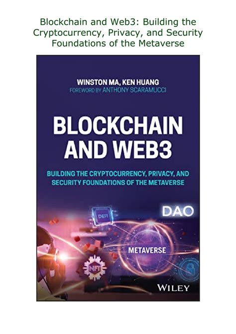 [pdf]download blockchain and web3 building the cryptocurrency privacy