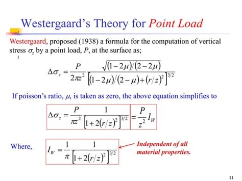 Geotechnical Engineering Ii [lec 9 10 Westergaard Theory] Ppsx