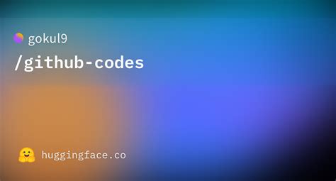 Gokul9github Codes · Hugging Face