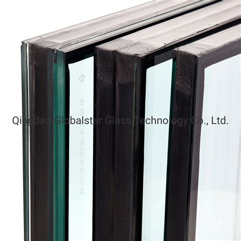 812a8mm Float Glass Double Glazed Units Tempered Glass Laminated