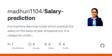 GitHub Madhuri Salary Prediction It Is Machine Learning Model Which Predicts The Salary
