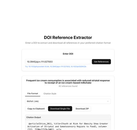 Doi Reference Extractor Open Source Tool For Effortless Literature