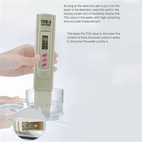 Portable Digital Tds Water Meter Water Pen Filter Grandado