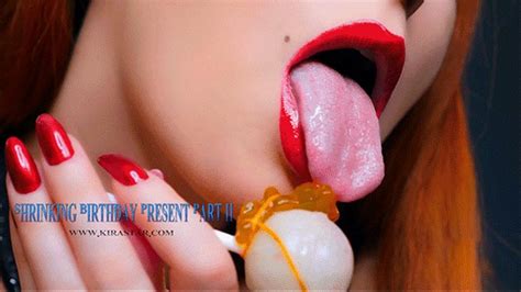 4k Shrinking Birthday Present Part Ll Kira Star Clips4sale