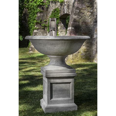 Monteros Urn On Pedestal Extra Large Planter Kinsey Garden Decor