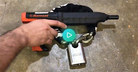 Hi Folks Today Well Be Testing The Worlds Toughest Motorcycle Lock