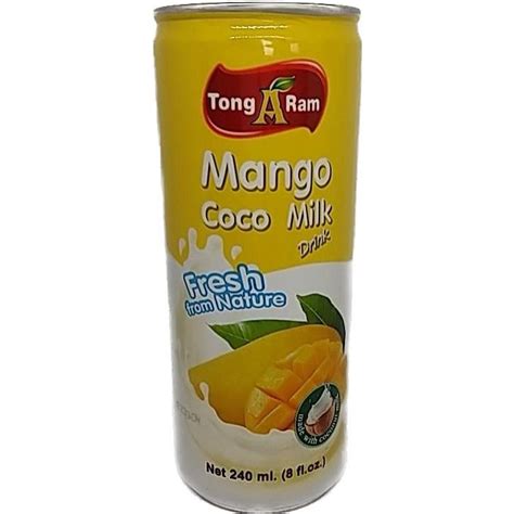 Mango Coco Milk Drink マンゴー ココ ミルク ドリンク 240ml Tong A Ram Copa Mart