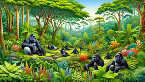 Where Do Gorillas Live In The Wild World Deer