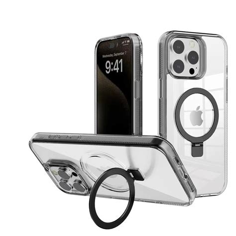 Usp Case For Iphone 16e Ring Stand With Magsafe Black Australia Pisen